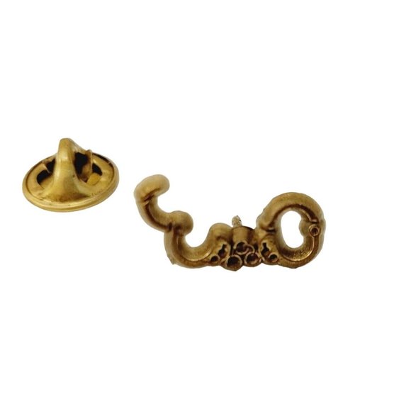 Jewelry | Vintage Mini Gold Tone Pair Of Handcuff Pinback Lapel Pin ...
